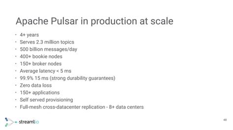 Apache Pulsar Overview Pdf Databases Computer Software And Applications