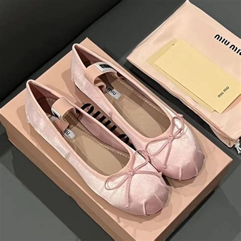 Балетки Женский Miu Miu размер 39 купить C доставкой на Ozon по низкой цене 2515888119