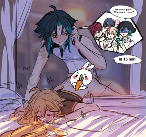 Rule Aether Genshin Impact Blush Genshin Impact Green Hair