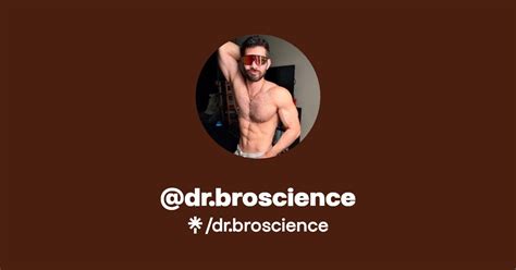 Dr Broscience Instagram Linktree