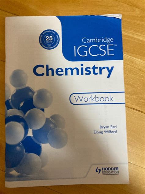 Cambridge Igcse Chemistry Workbook 興趣及遊戲 書本 And 文具 書本及雜誌 補充練習 Carousell