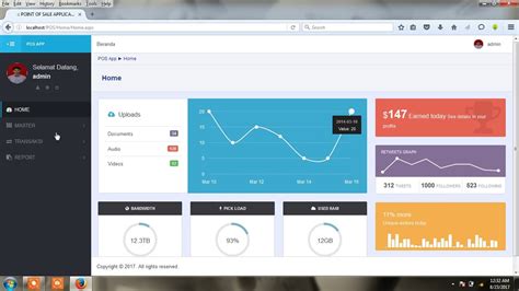Aplikasi Point Of Sale Dengan Aspnet Database Sql Server Css Bootstrap Store Procedure Youtube