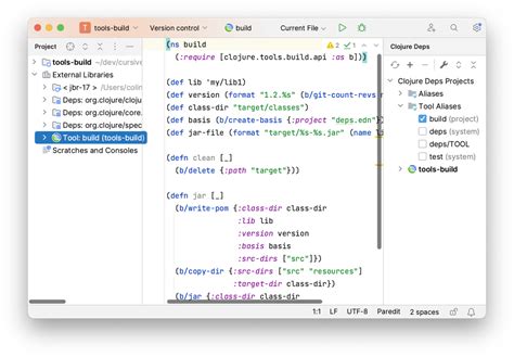 Cursive Working With Deps