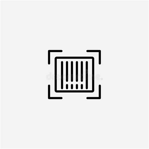 Barcode Vector Icon Sign Symbol Stock Vector Illustration Of Product Information 263223036