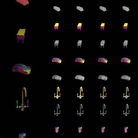 evaluation results on the synthetic test set all proposed models