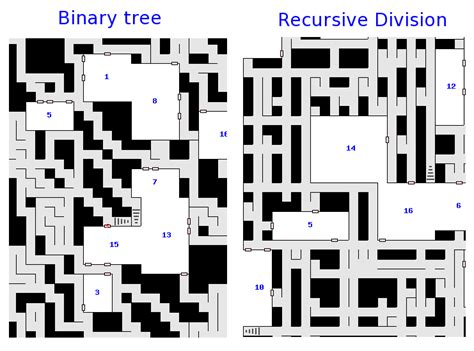 Algorithm For Procedural 2d Map With Connected Paths Game Development