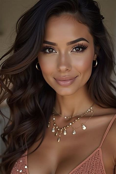 Tan Skin Wedding Makeup Brunette Makeup Brown Eyes Dark Brunette