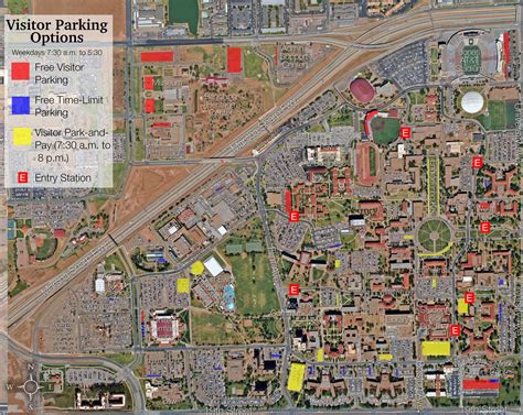 Ttu Parking Map Gadgets 2018