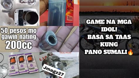 Jmagz 50 Pesos Mo Gawin Nating 200cc Upgrade Package