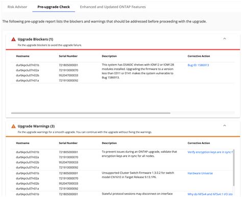 Upgrade Advisor Enhanced With Better Advice And More Concise Upgrade