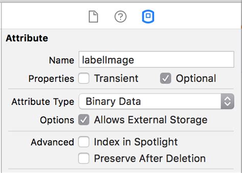 Ios Core Data Binary Data With Allows External Storage Crashes Stack Overflow