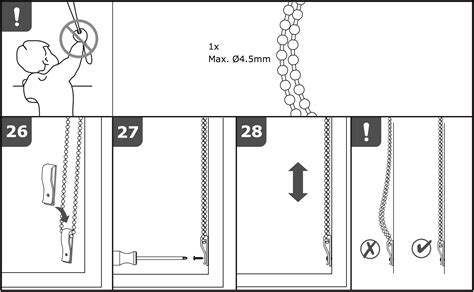 Vertical Blinds Cord Loop And Bead Chain Tension Safety Device By MaxT