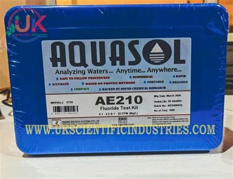 Fluoride Test Kit For Lab Packaging Type Plastic Case At ₹ 3100 Piece In New Delhi