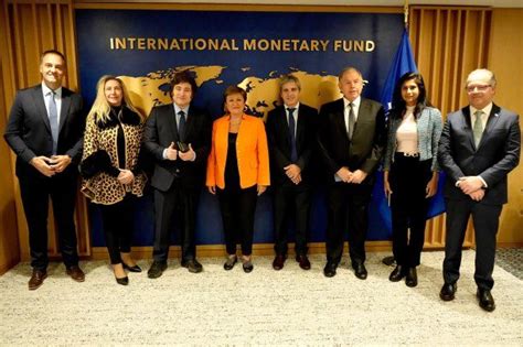 En Busca De Dólares Javier Milei Se Reunió En Washington Con La