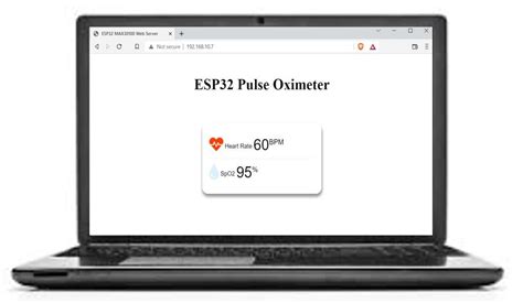 Esp32 Max30100 Pulse Oximeter Web Server