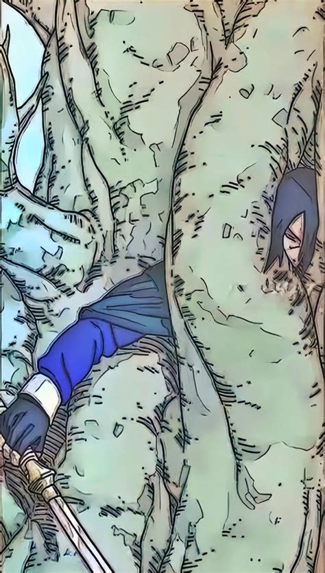 Sasuke In Tree In 2025 Sasuke Tree Naruto