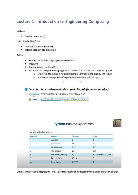 Lecture 1 Engineering Computing Lecture 1 Introduction To