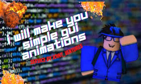 Make You A Basic Roblox Gui Animation By Jointventures Fiverr