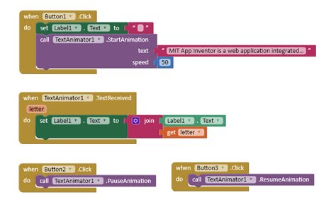 Need The Newest Version Of The Typewriter Effect Mit App Inventor Help Mit App Inventor