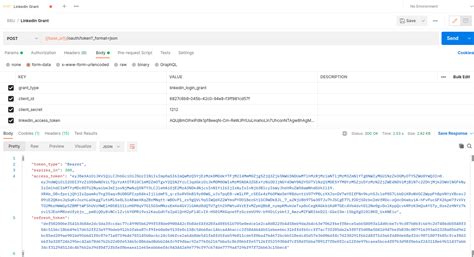 Simple Oauth Linkedin