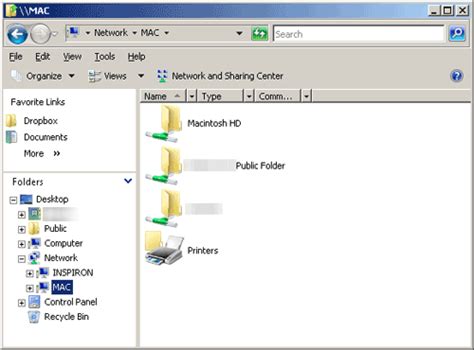 Mobilefish Com A Tutorial About Mac OS Access Mac Shared Folder From Windows PC Includes