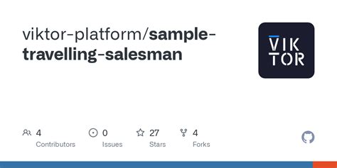 Github Viktor Platformsample Travelling Salesman