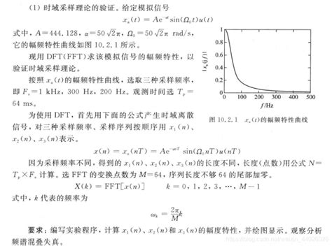 数字信号处理：时域采样定理与频域采样定理时域采样与频域采样 Csdn博客