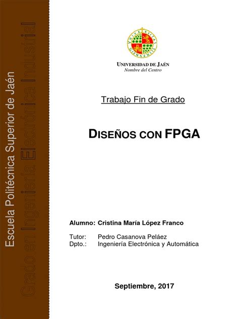 Disenios Con Fpga Download Free Pdf Arreglos De Compuertas Lógicas