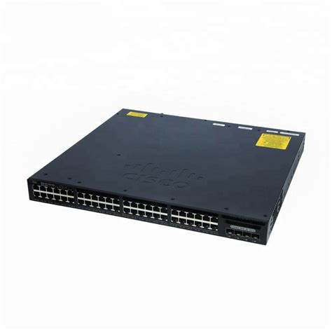 Ws C3650 48pq S Cisco Catalyst 3650 48 Port Poe Switch