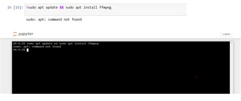 Aws Sagemaker Notebook Doesn T Allow Sudo Insall And Other Insall For Ffmpeg Cli Openai