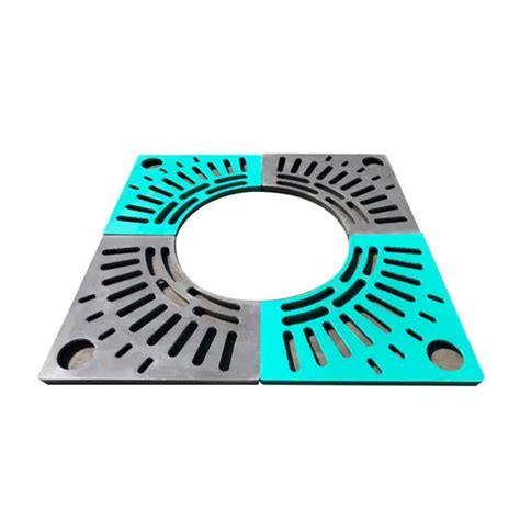 Chinesetree Roots Composite Resin BMC SMC FRP Square Tree Protect Grating Sque Grate Frame For
