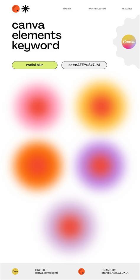 aesthetic pastel gradient radial circle round blur background vibrant