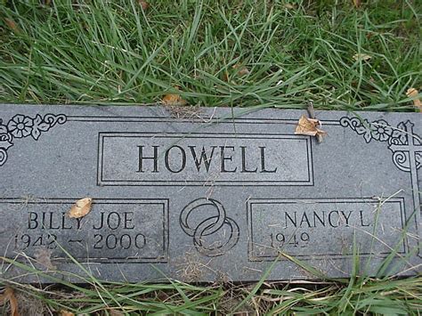Billy Joe Howell 1942 2000 Find A Grave Memorial
