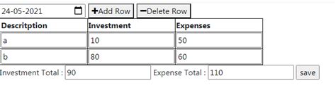 Javascript Reset The HTML Table On Change Stack Overflow