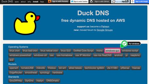 Duck DNS Setup On Windows To Allow Remote Workers VOICE LLC