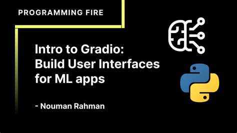 Gradio Create Ml Web Apps Ui With Python