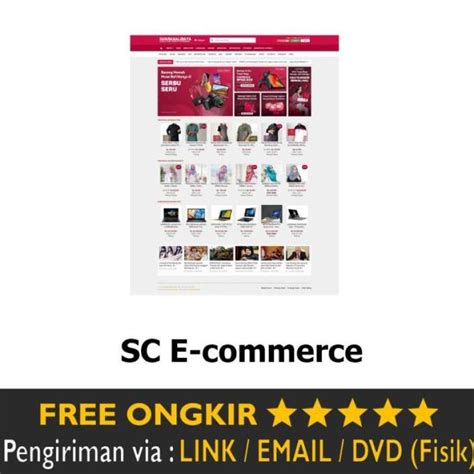 Jual Source Code Aplikasi Ecommerce Toko Online Shop Olshop Php