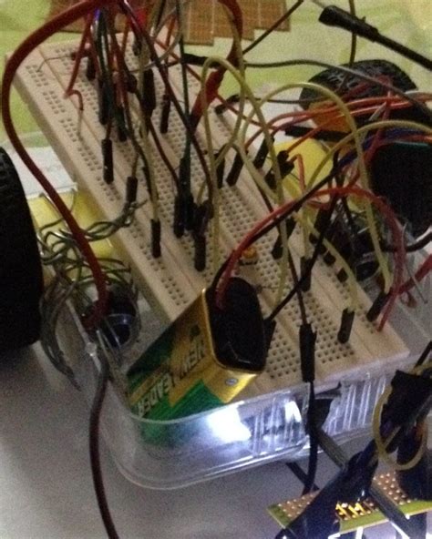 Siam On Instagram “line Following Robot On Breadboard Using