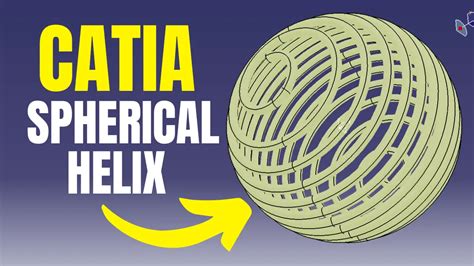 [free Catia 3d Model] Spherical Helix