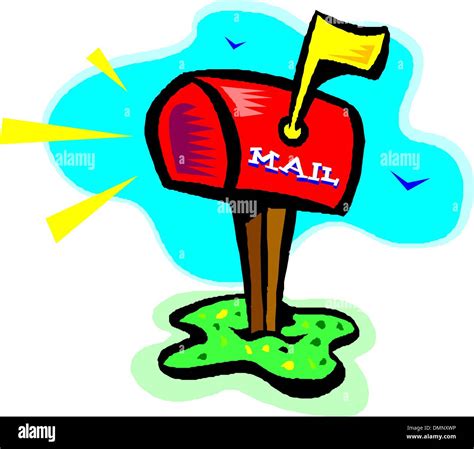 Vector Metal Mailbox Stock Vector Image And Art Alamy