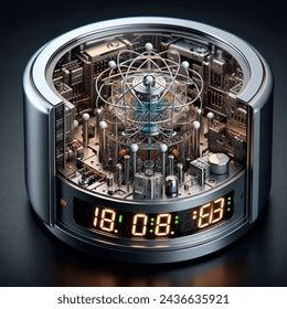 Atomic Clock That Measures Time By AI Generated Image Shutterstock