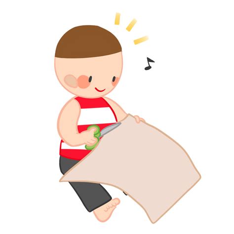 가위로 모양 오리기