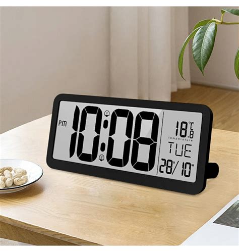 전자시계 벽걸이시계 탁상용 디지털알람 와이드스크린 빅사이즈 티몬