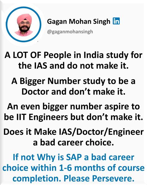 Gagan Mohan Singh On Linkedin Sap Sapcareers Sap4you Lovesap Careersinsap