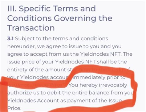 YieldNodes Legal On Twitter YieldNodes EXIT NFT Costs Your Entire Account Balance