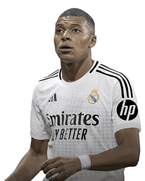Mbappe Real Madrid Png Football Render