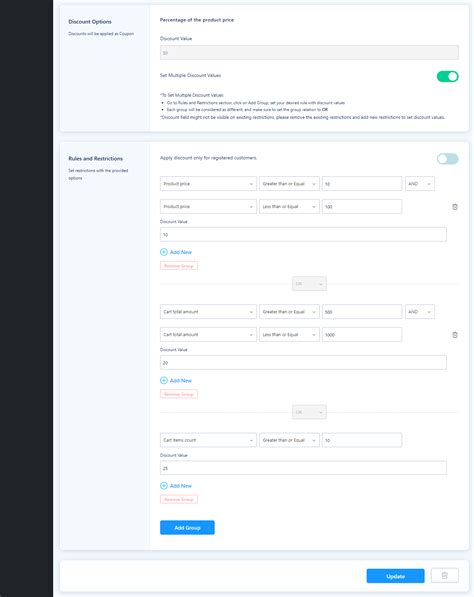 Dynamic Pricing With Discount Rules For Woocommerce Wordpress Plugin