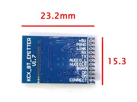 Bluetooth Audio Transmitter Circuit Board KCX BT EMITTER V1 7 Parts Plus Pods