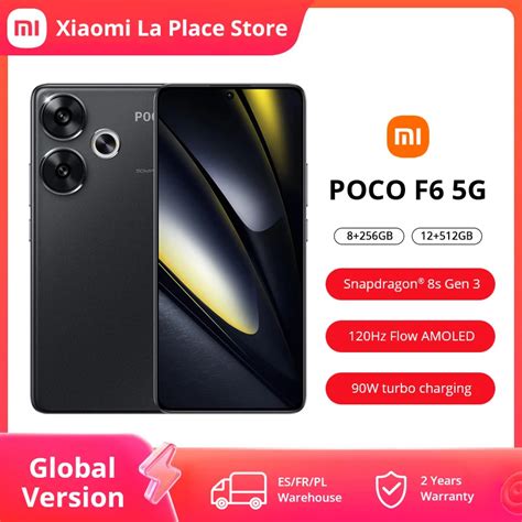 Poco F6 5g Global Version Nfc Snapdragon®8s Gen 3 120hz 90w Turbo