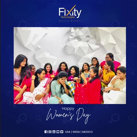 Fixity Technologies On Linkedin Fixitytechnologies Fixitywomen Internationalwomensday